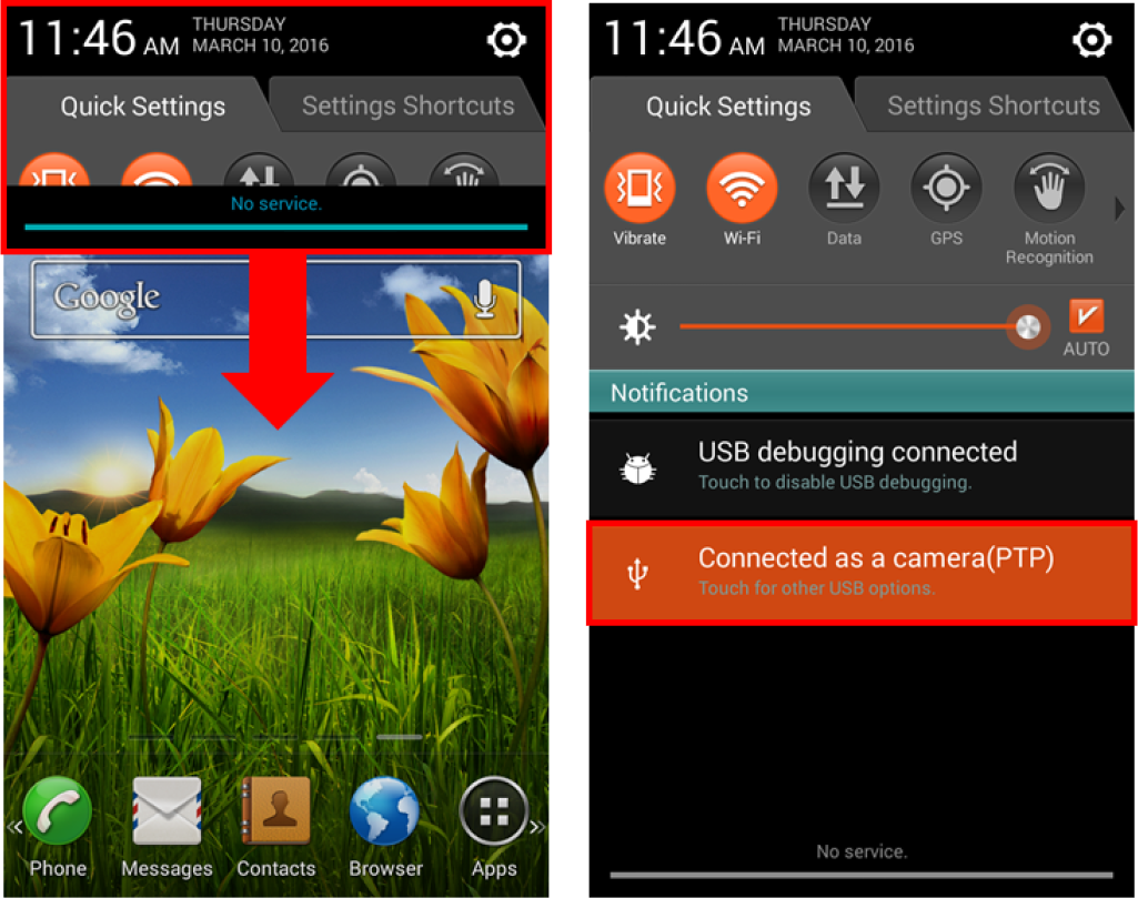 Solucionar problemas de conexión del USB – Mobizen Recorder Support