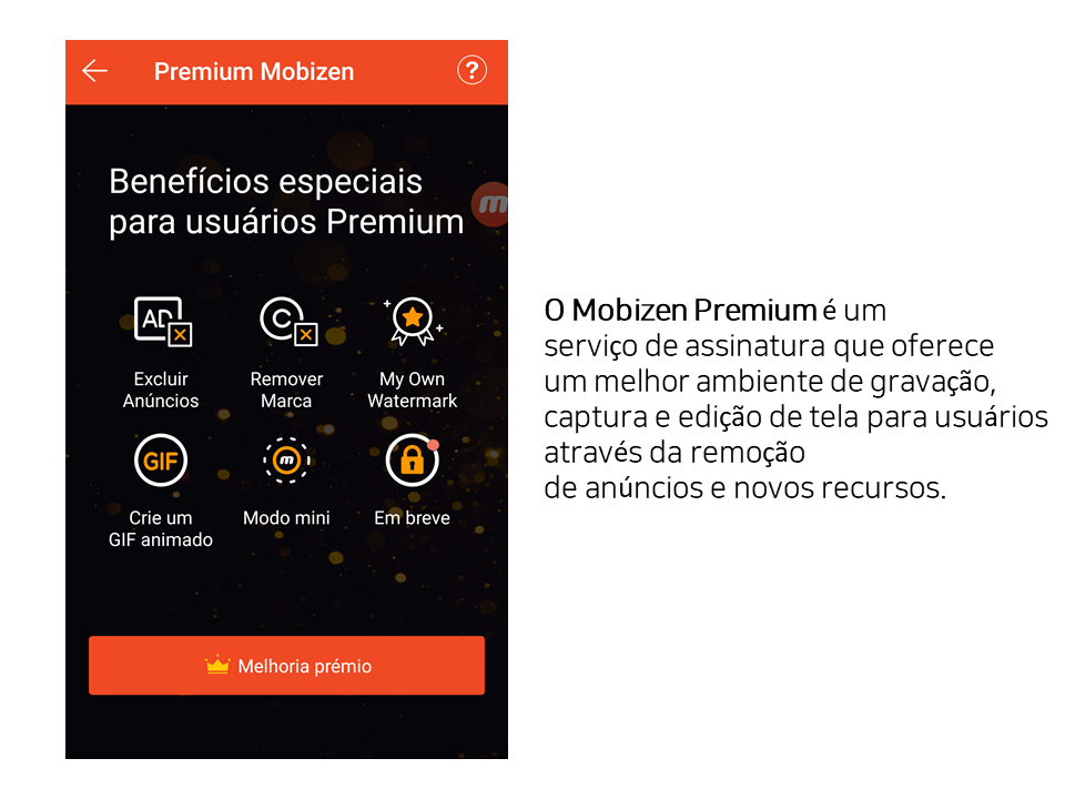 Comece com o Mobizen Premium! – Mobizen Recorder Support